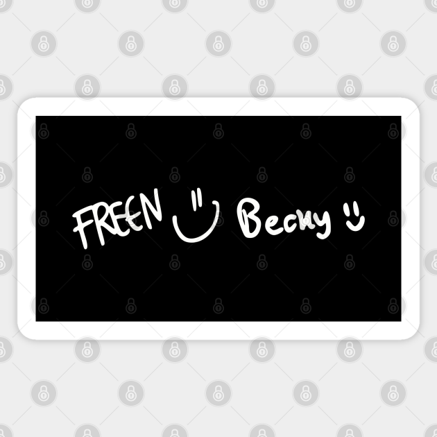 Freenbecky Signature Freen And Becky Gap The Series Freenbecky Freen And Becky Sticker